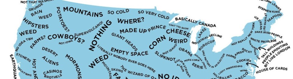 The US: “The definitive stereotype map of every US state, according to ...
